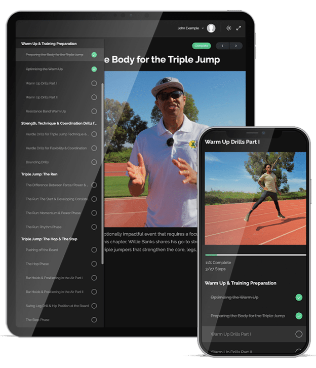 Triple Jump Technique And Training Online Class